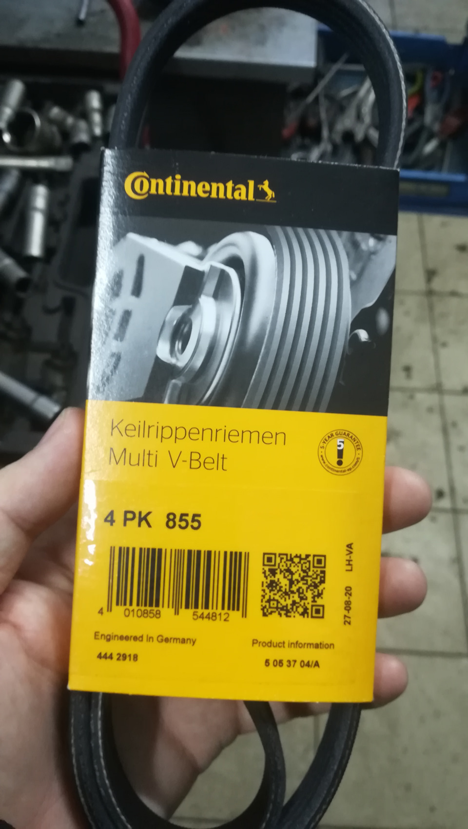 4PK855 Ремень поликлиновой CONTITECH | Запчасти на DRIVE2