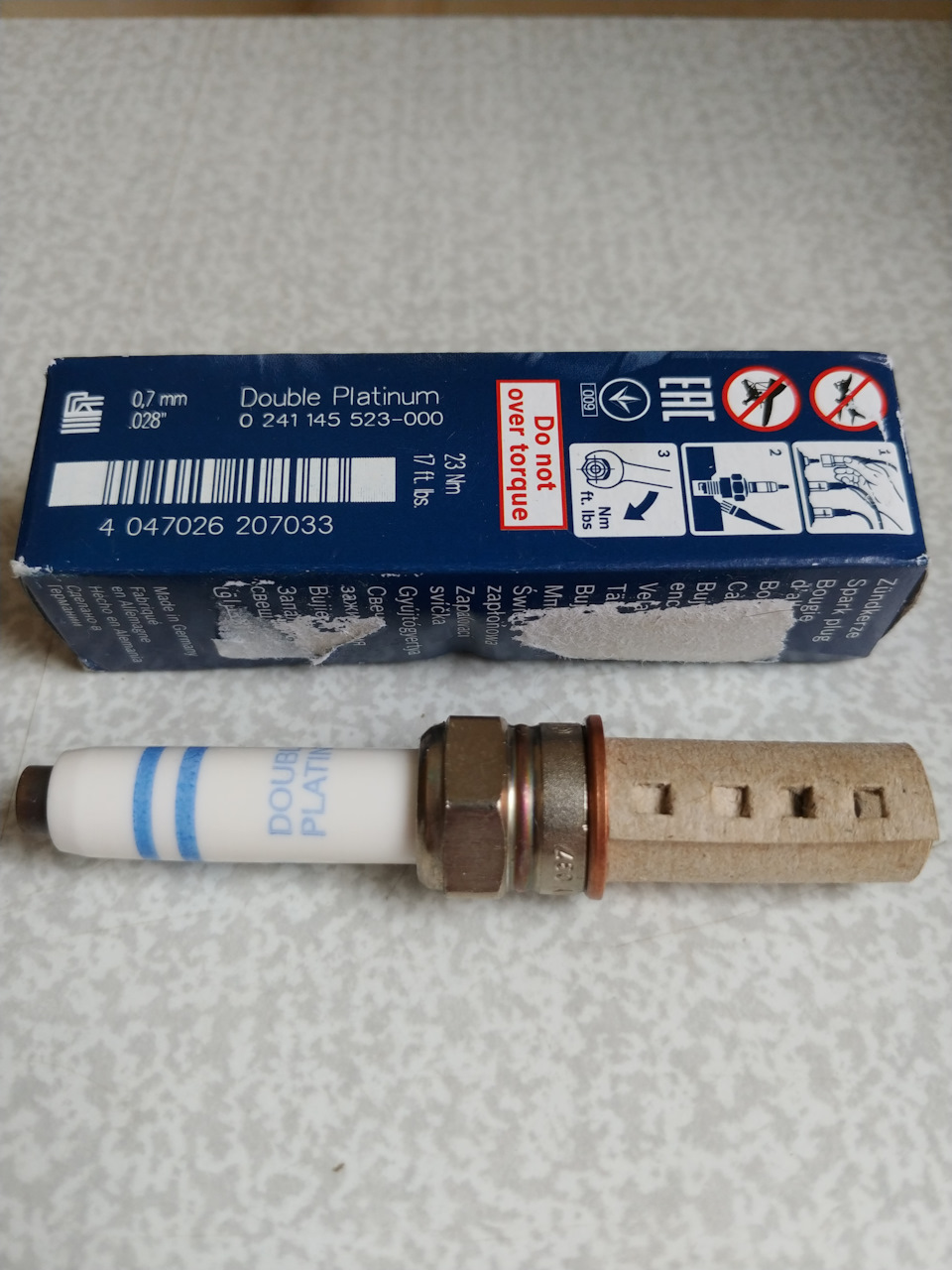 0241145523 СВЕЧА ЗАЖИГАНИЯ Y5KPP332 (0.7), 1ШТ BOSCH | Запчасти на DRIVE2