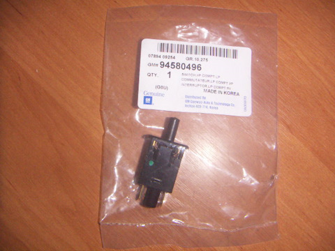 94580496 Перчаточный ящик выключатель подсветки GM | Запчасти на DRIVE2