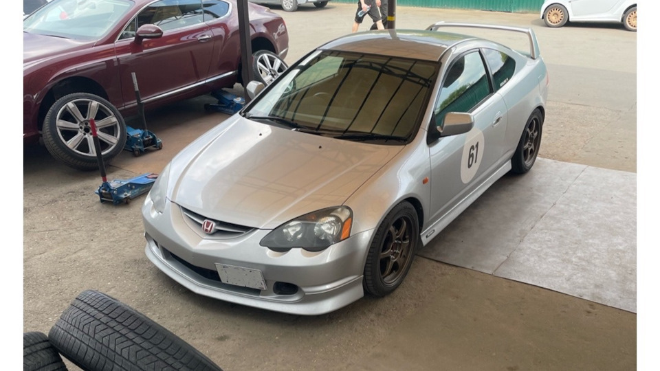 Honda Integra (DC5) 2.0 бензиновый 2002 | Satin Silver на DRIVE2