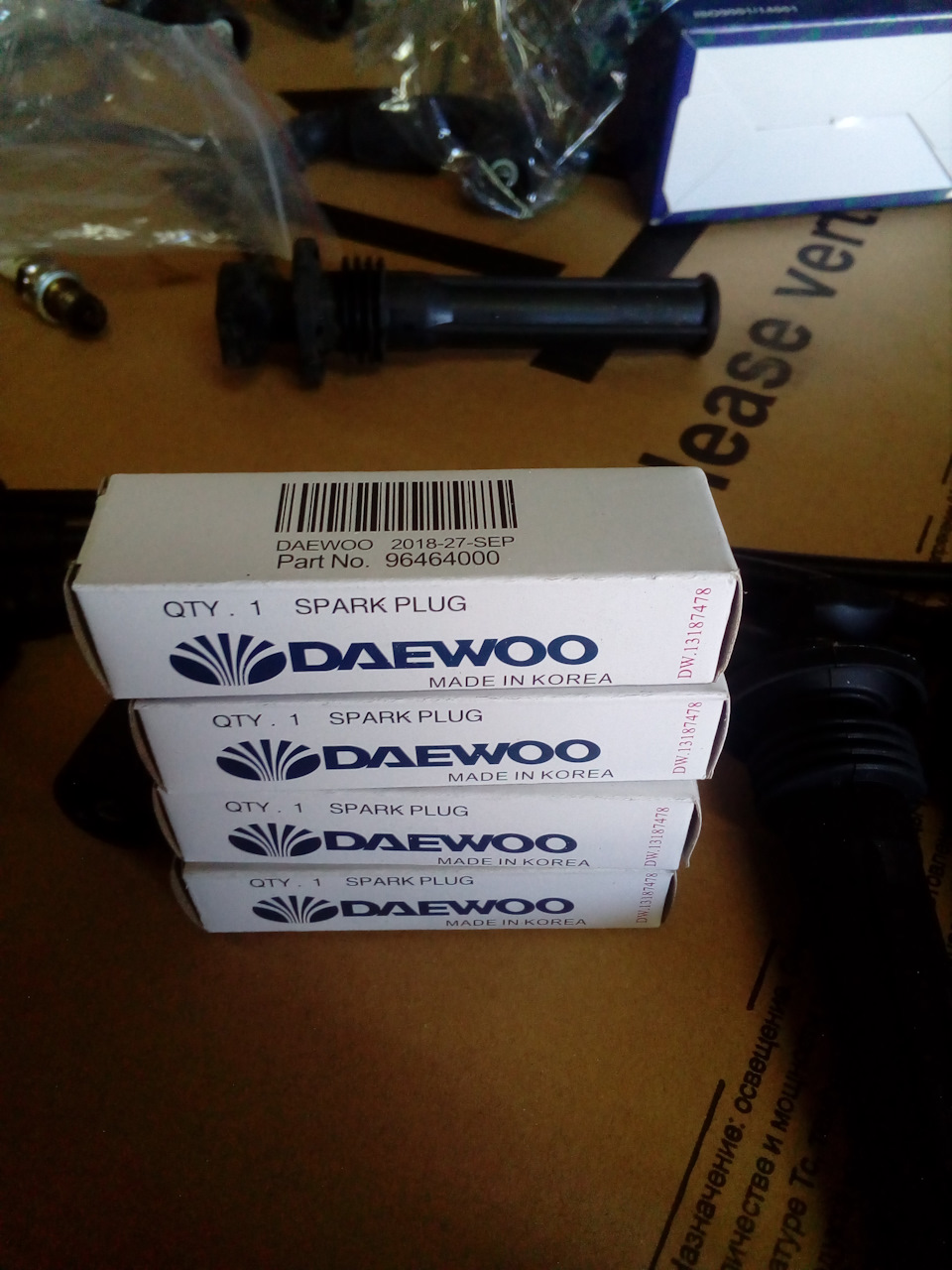 96464000 Свеча зажигания GM | Запчасти на DRIVE2