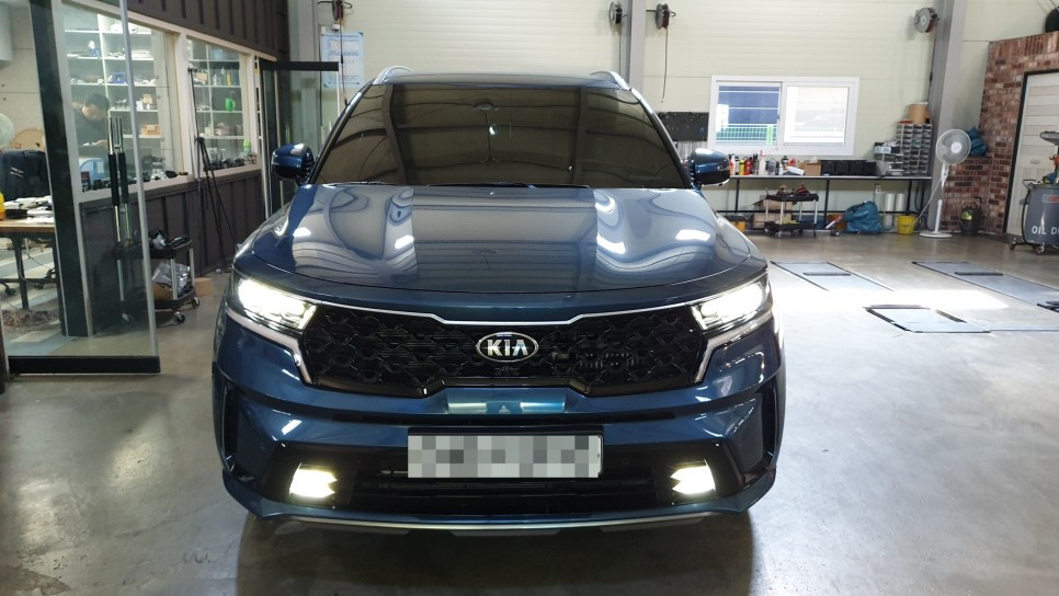 Светодиодные мультифокусные проекционные фары в замен галогеновых — KIA ...