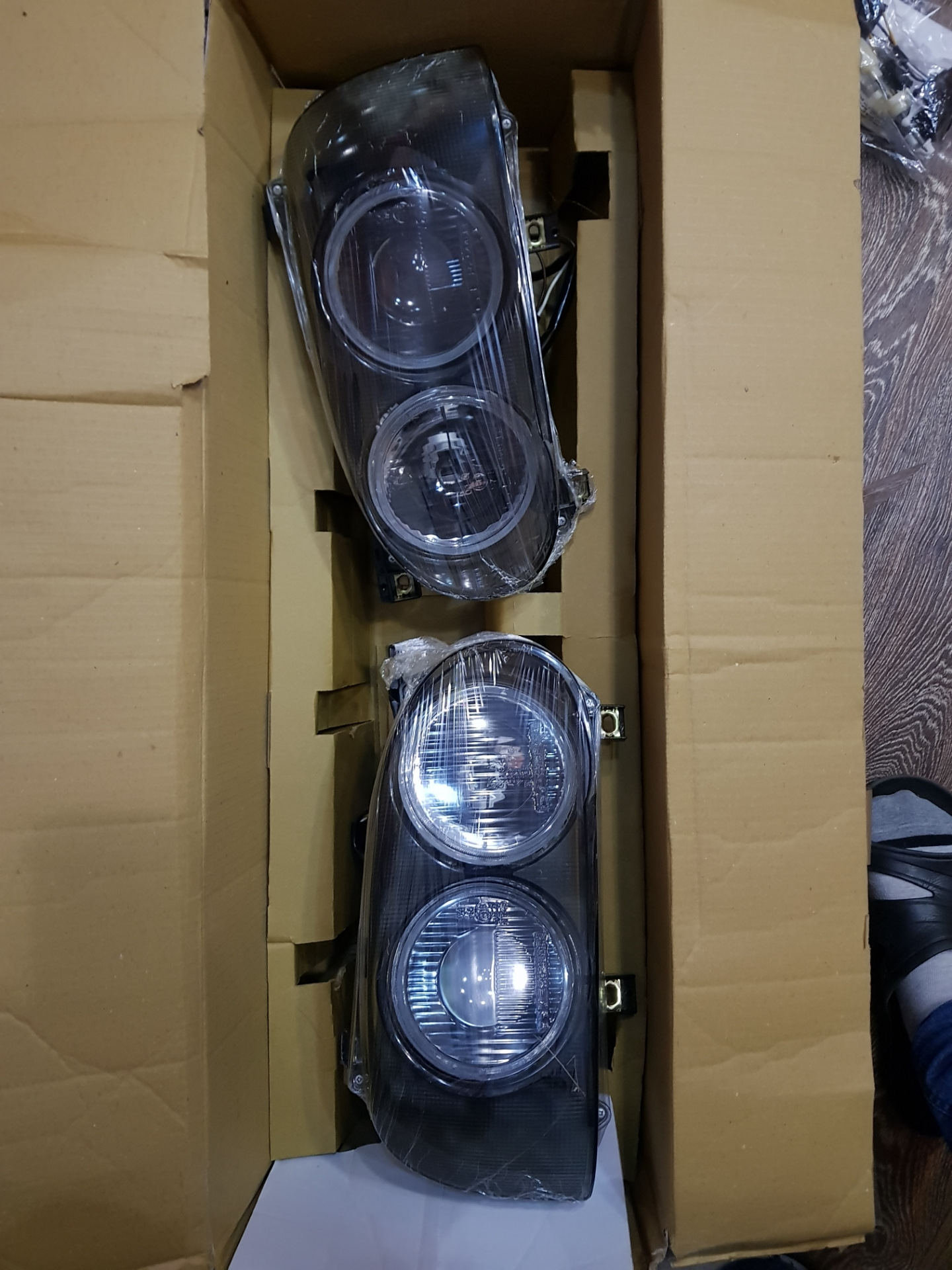 Tyc dual round — Volkswagen Golf Mk3, 1,6 л, 1997 года | стайлинг | DRIVE2