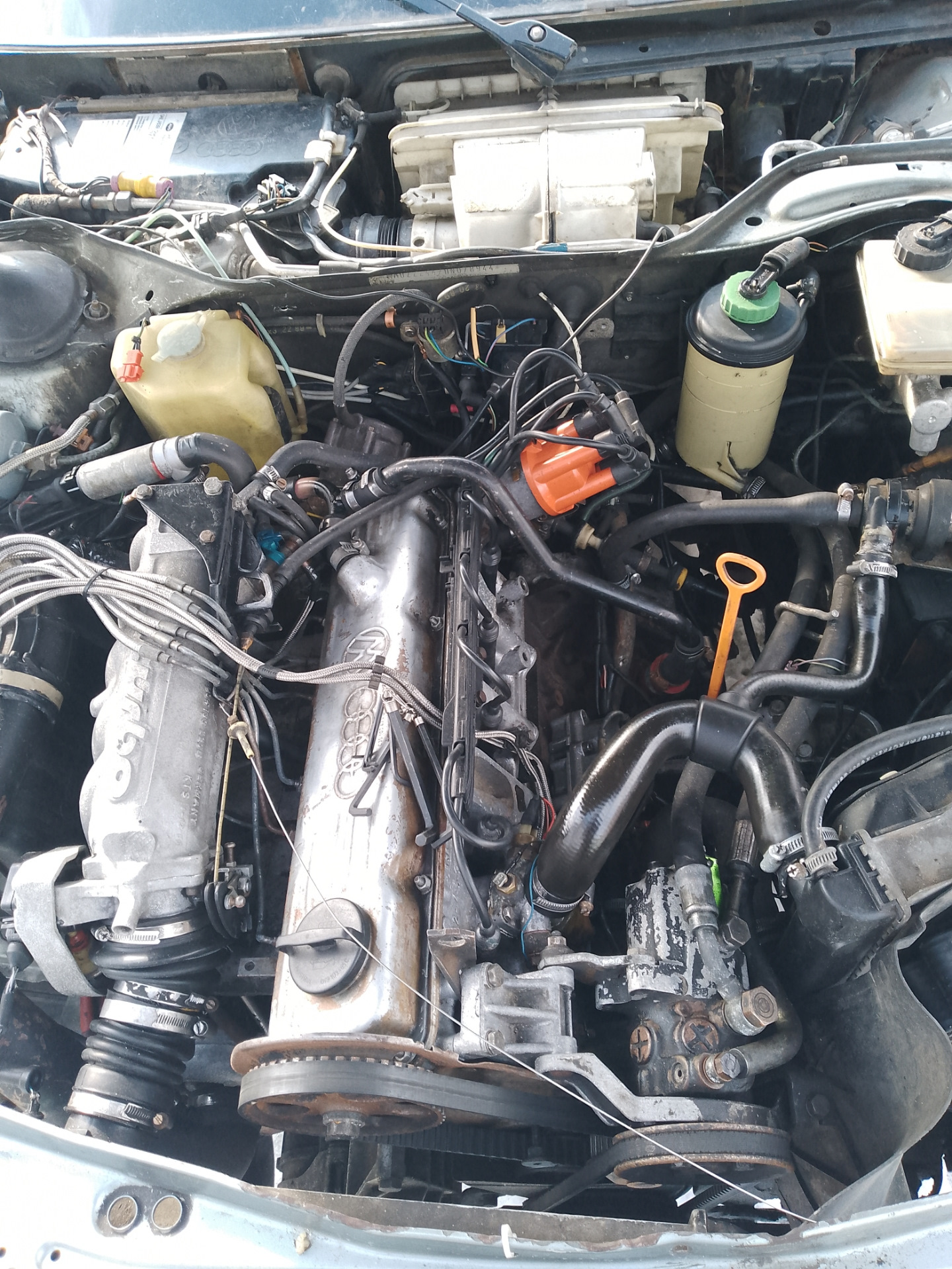 Мы начинаем начинать, разбор мотора — Audi 200 (C3), 2,2 л, 1987 года ...