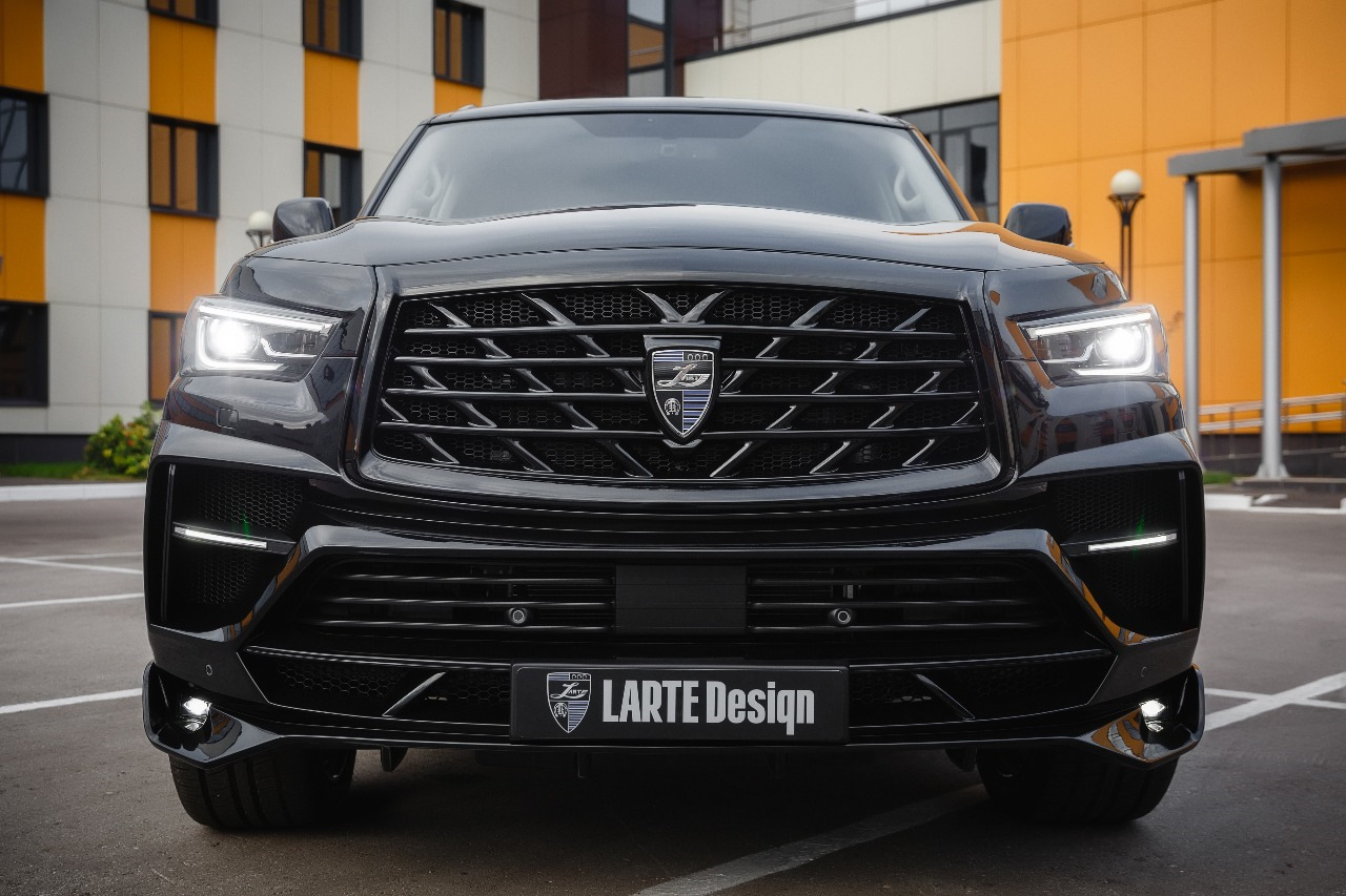 Преображение: первые фото Infiniti QX80 в новом тюнинг-комплекте от ...
