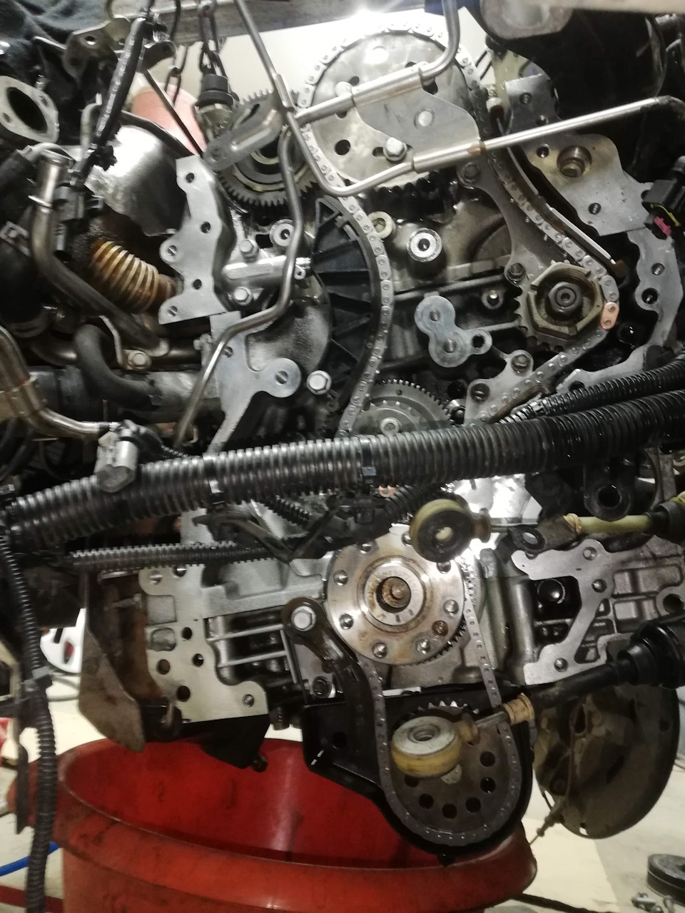 Замена цепи грм opel astra j 1.6 cdti b16dth b16dtl b16dtj b16dtc ...
