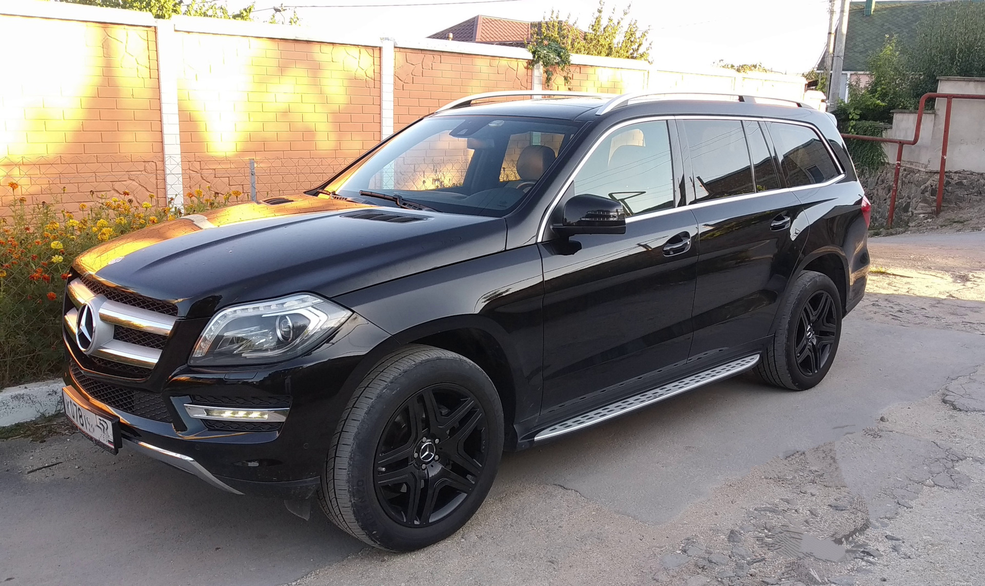 Смена дисков на лето — Mercedes-Benz GL-Class (X166), 3 л, 2013 года ...