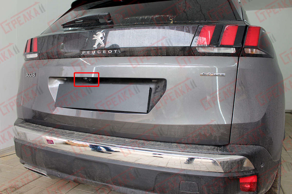 Вариант готового решения для защиты камеры заднего вида — Peugeot 3008 ...