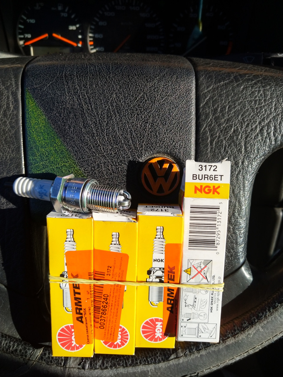BUR6ET Свеча зажигания 2876 NGK | Запчасти на DRIVE2