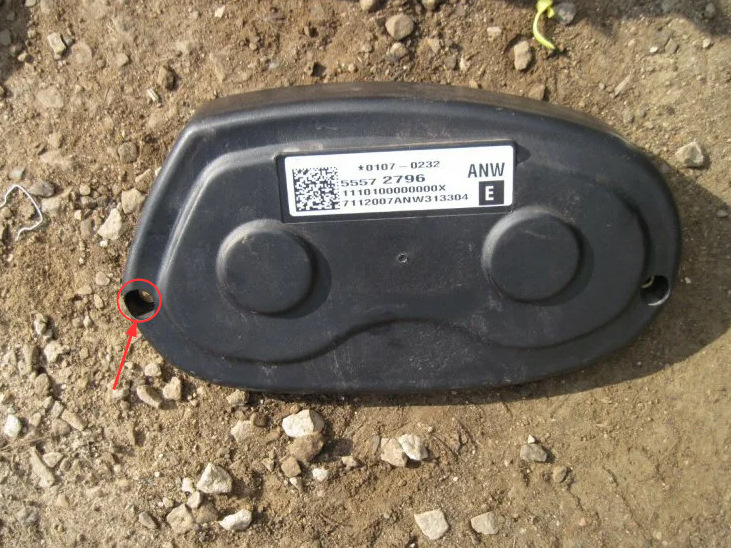 Номер болта кожуха ремня ГРМ — Chevrolet Cruze (1G), 1,8 л, 2012 года ...