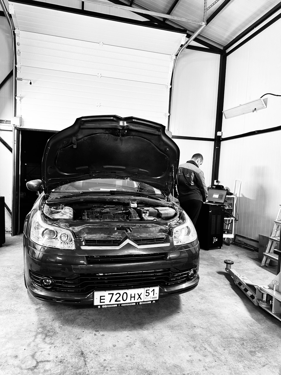 Первый визит на СТО 🚗 — Citroen C4 (1G), 1,6 л, 2006 года | визит на ...