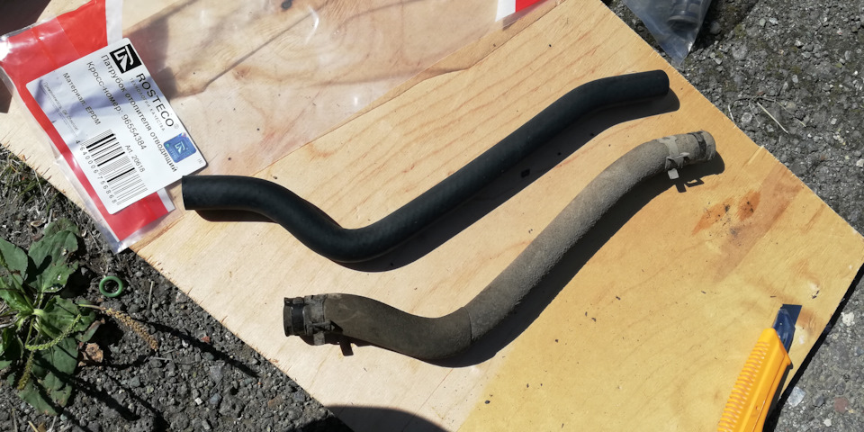 Замена патрубков системы охлаждения — Chevrolet Lacetti 5D, 1,4 л, 2006 ...