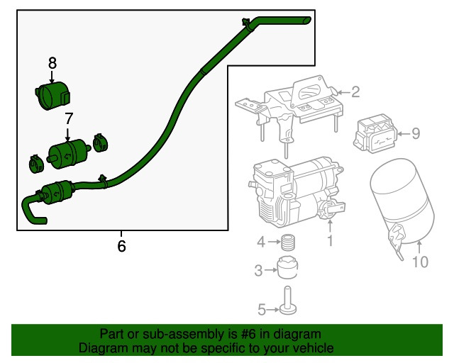 A1663200069 Фильтр воздушный компрессора воздушного Mercedes | Запчасти ...