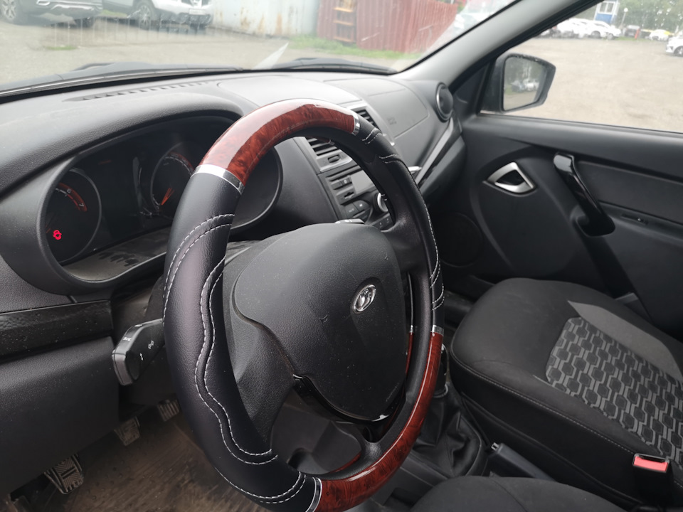 Оплетка руля — Lada Гранта Cross, 1,6 л, 2019 года | тюнинг | DRIVE2