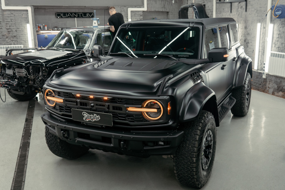 Обзор нового Ford Bronco Raptor и оклейка его в матовый полиуретан ...