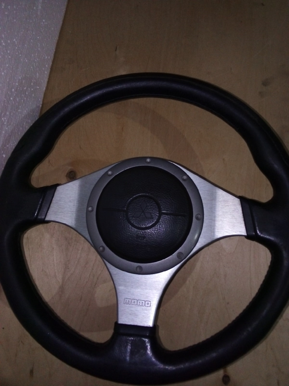 Руль МОМО — Mitsubishi Lancer IX, 1,6 л, 2005 года | стайлинг | DRIVE2