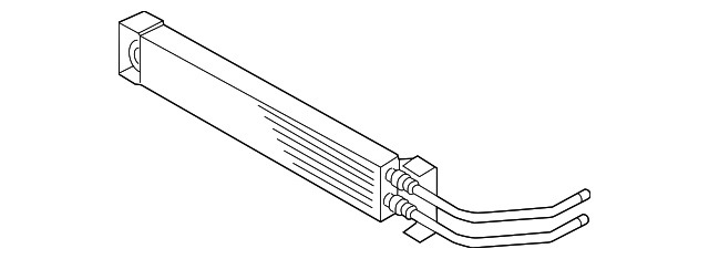 7P0422885B Радиатор гидроусилителя Volkswagen Touareg VAG | Запчасти на ...