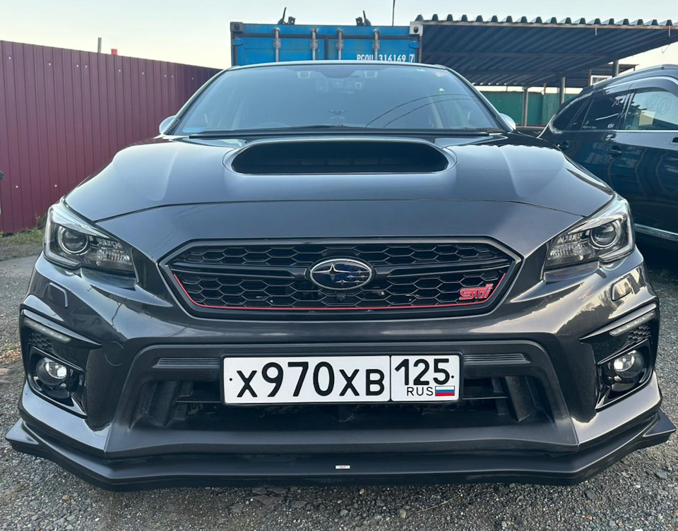 Fyralip hood spoiler — Subaru Levorg (VM), 2 л, 2018 года | стайлинг ...