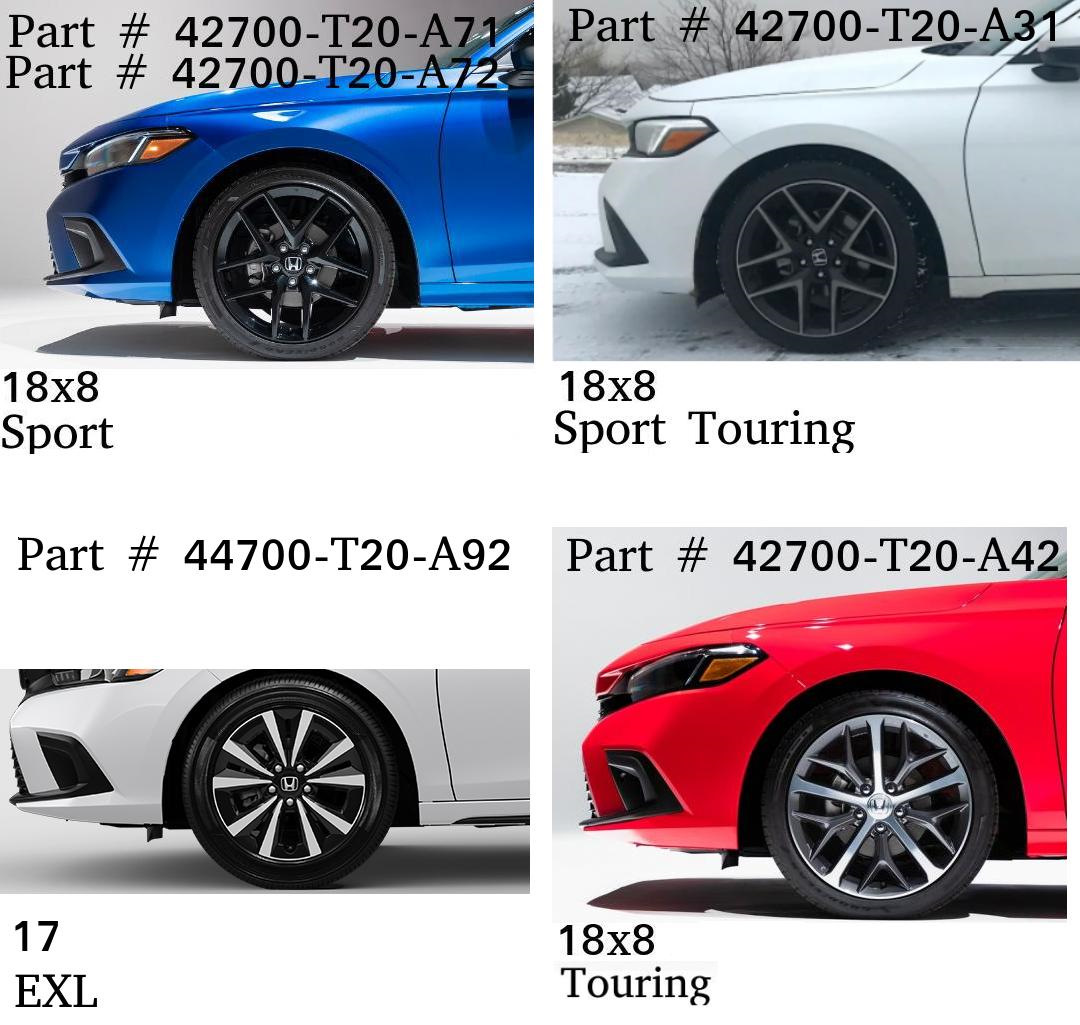 Заметка про диски — Honda Civic 4D (11G), 2 л, 2022 года | фотография ...