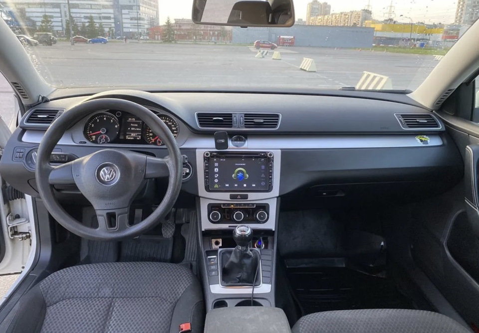 Установка мульти руля — Volkswagen Passat B7, 1,4 л, 2011 года ...