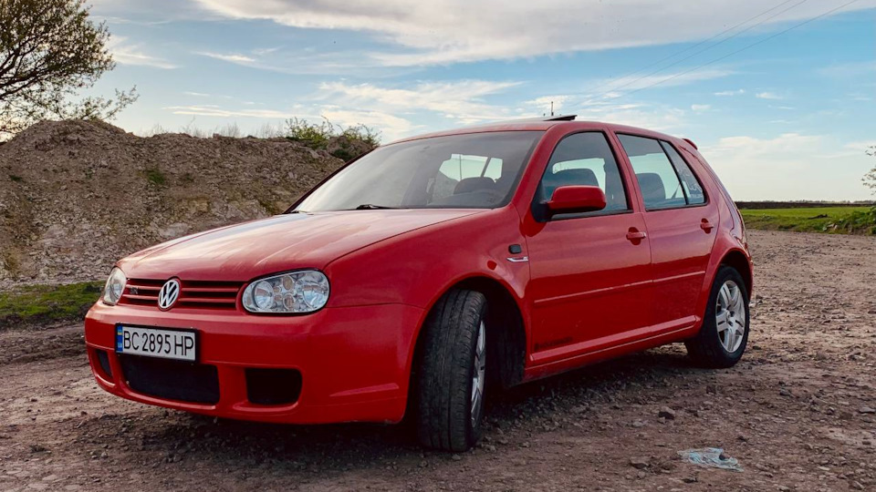Volkswagen Golf Mk4 1.9 дизельный 1998 | Red на DRIVE2