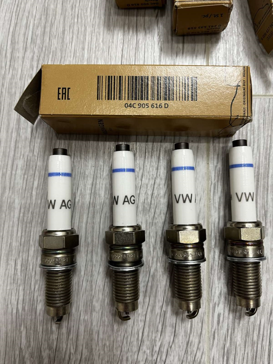 04C905616D Свеча зажигания VAG | Запчасти на DRIVE2
