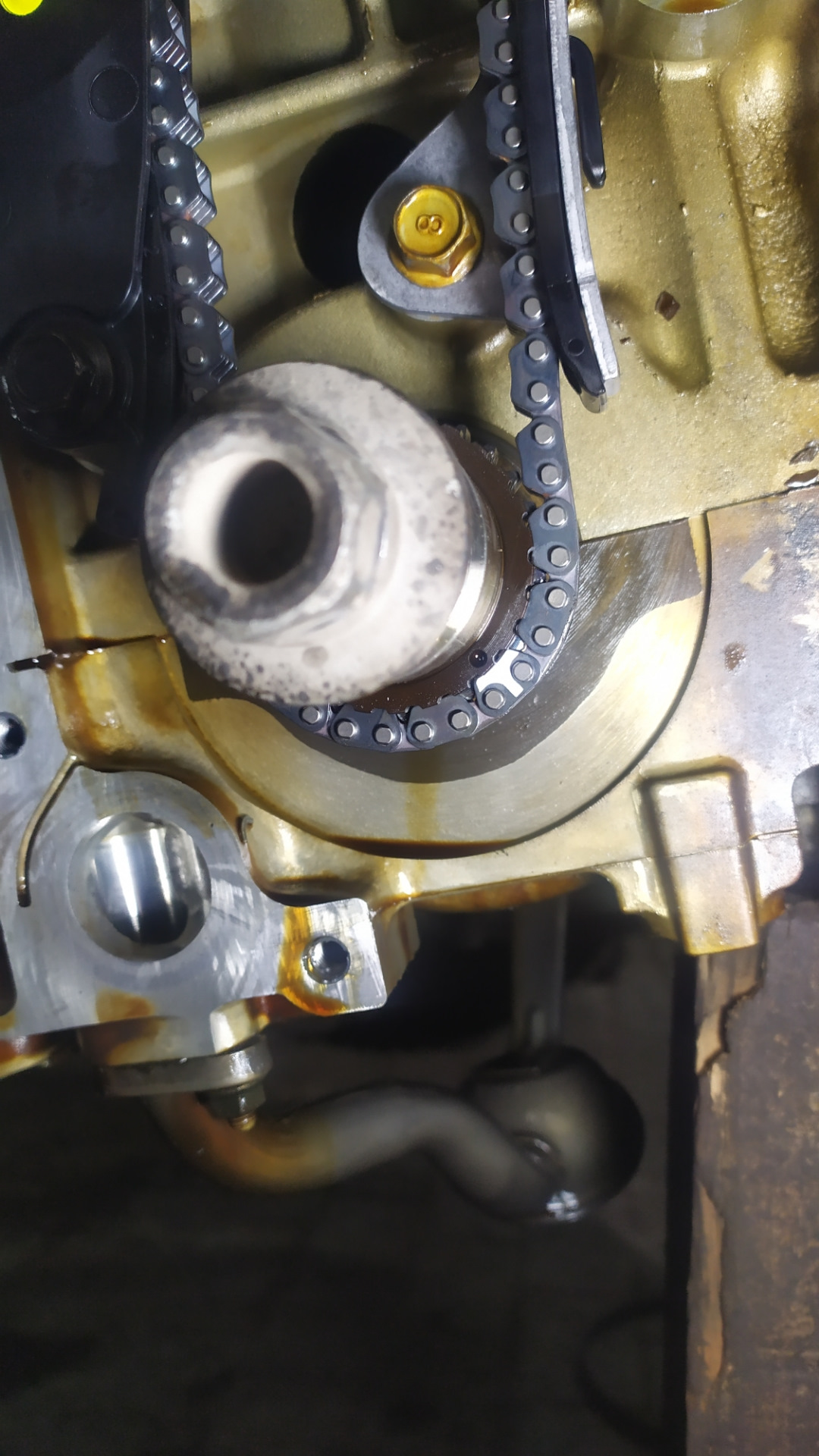 Замена цепи и ремня грм — Hyundai Elantra (5G), 1,8 л, 2015 года ...