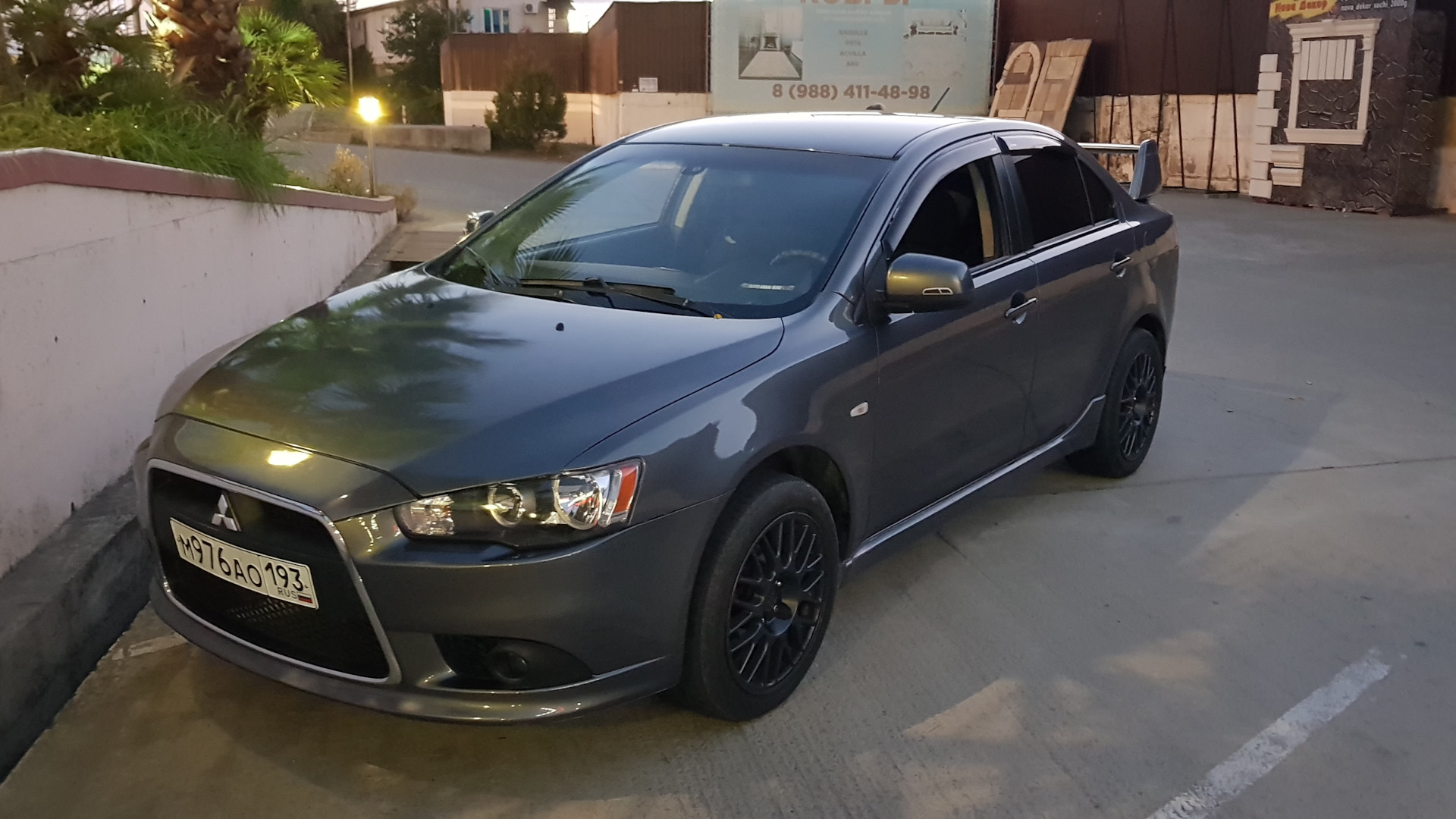Mitsubishi Lancer X 2.0 бензиновый 2009 | gray shark на DRIVE2
