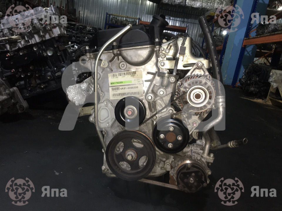 Контрактный двигатель 4A91 Мицубиси Лансер Х — доставка по России — Япа ...