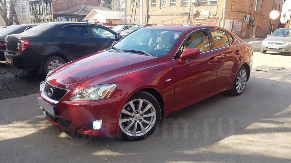 Lexus IS II 2.5 бензиновый 2008 | ripe cherry на DRIVE2