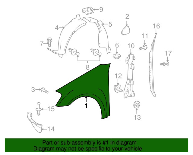 A1648810201 Крыло переднее правое Mercedes | Запчасти на DRIVE2