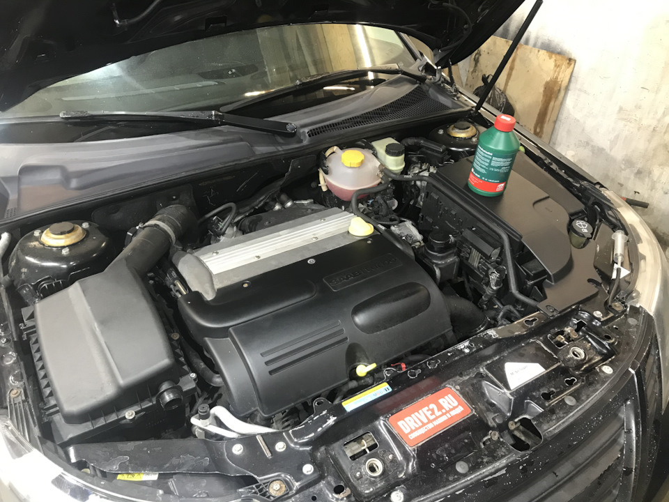 Частичная замена жидкости ГУР — Saab 9-3 (2G), 2 л, 2008 года | своими ...