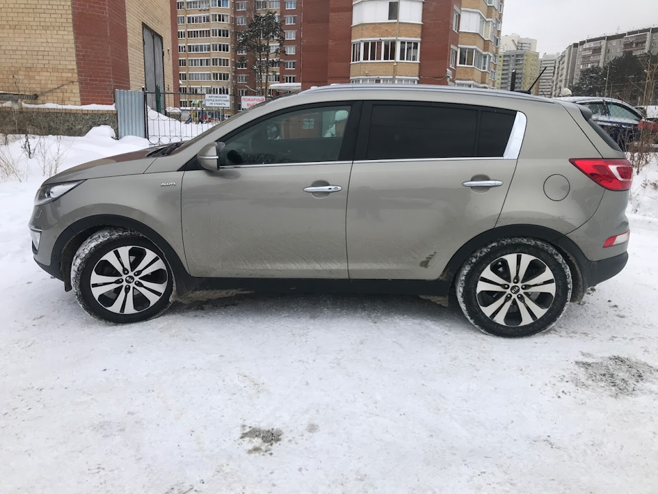 Пружины Клаксон на дизельный Sportage — KIA Sportage (3G), 2 л, 2012 ...