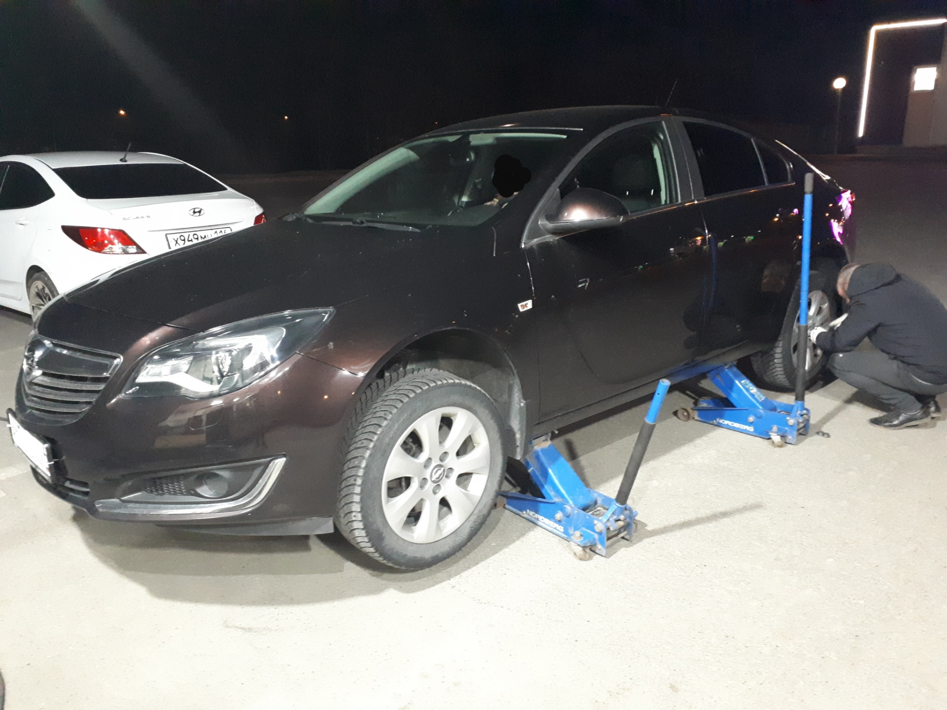 Новые шины. Инсигния. — Opel Insignia (1G), 1,6 л, 2014 года | шины ...