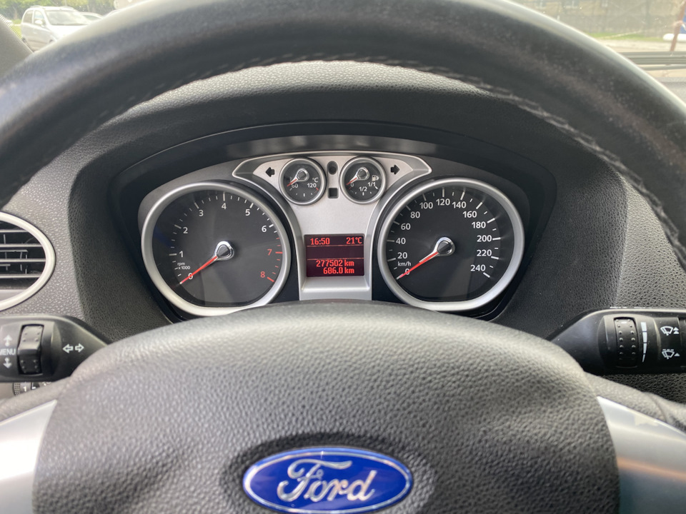 Приборная панель рестайлинг (часть 1) — Ford Focus Hatchback II, 1,8 л ...