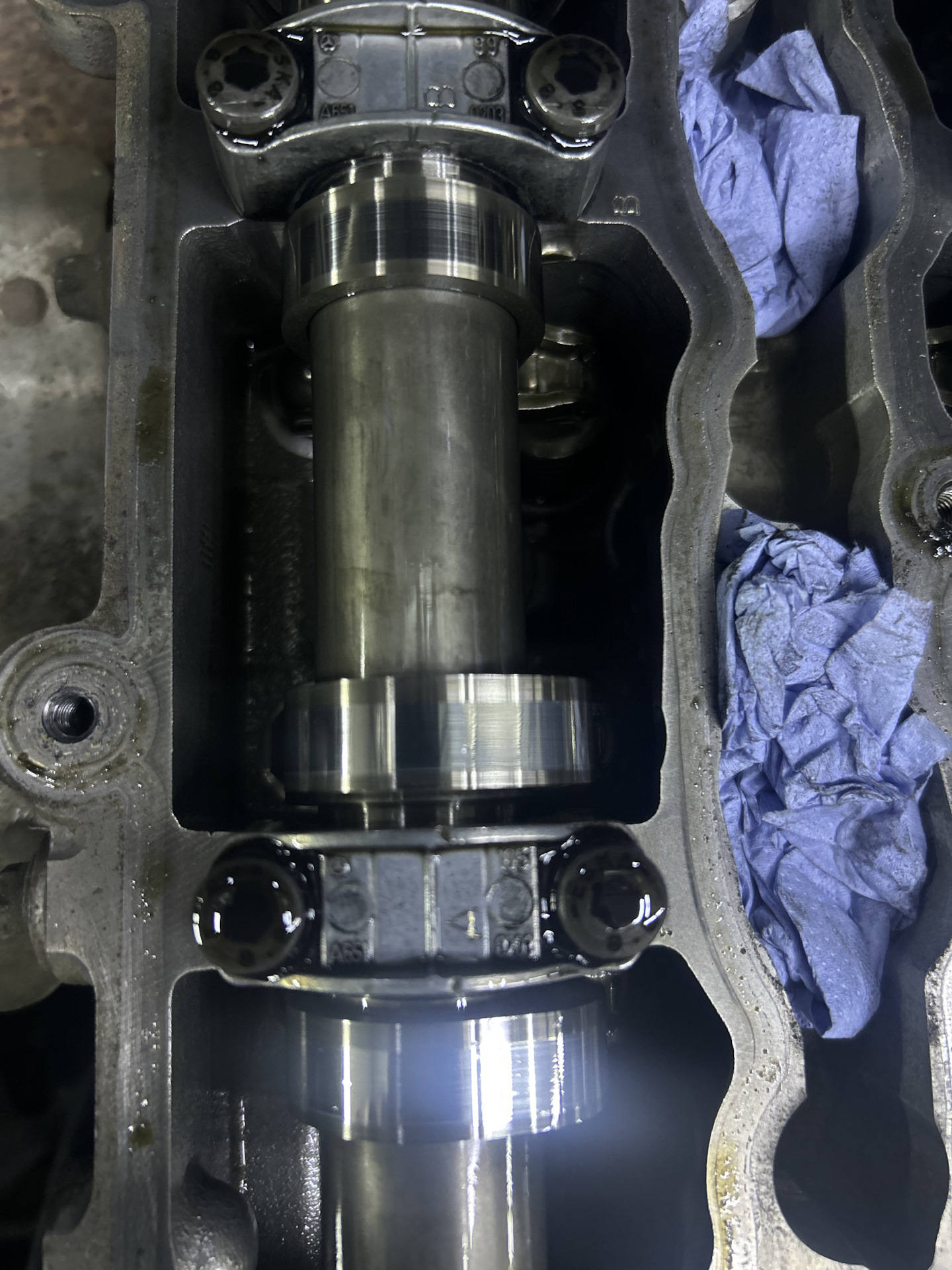 Замена цепи — Mercedes-Benz Viano (W639), 2,2 л, 2014 года | расходники ...