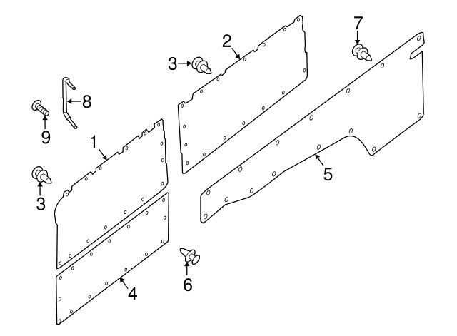 0155305933 Клипса пластмассовая NISSAN INFINITI | Запчасти на DRIVE2