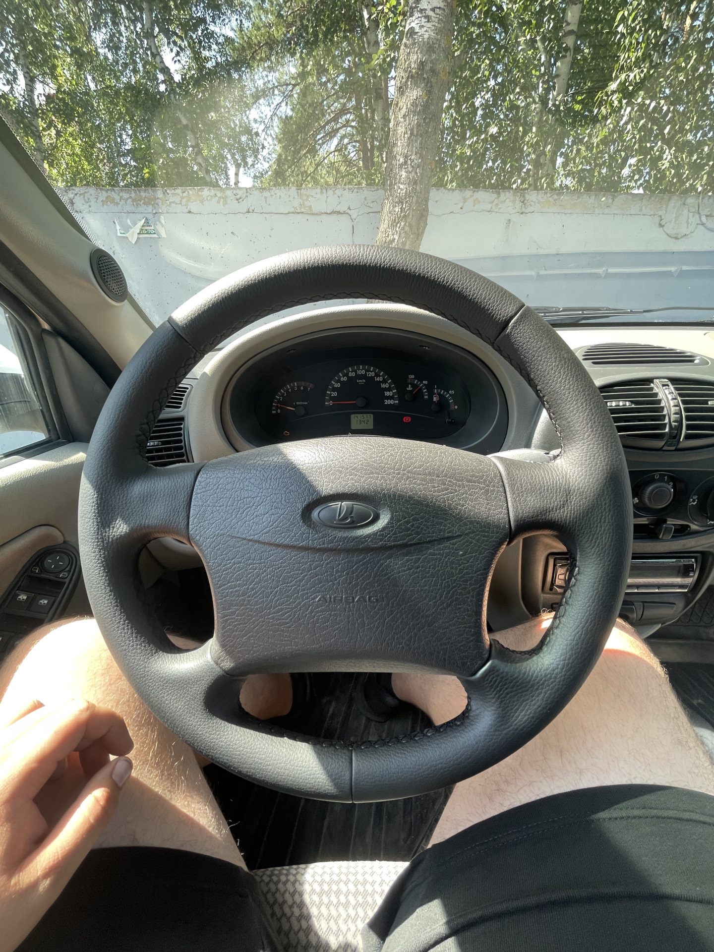 перешив руля — Lada Калина Универсал (1G), 1,4 л, 2009 года | стайлинг ...