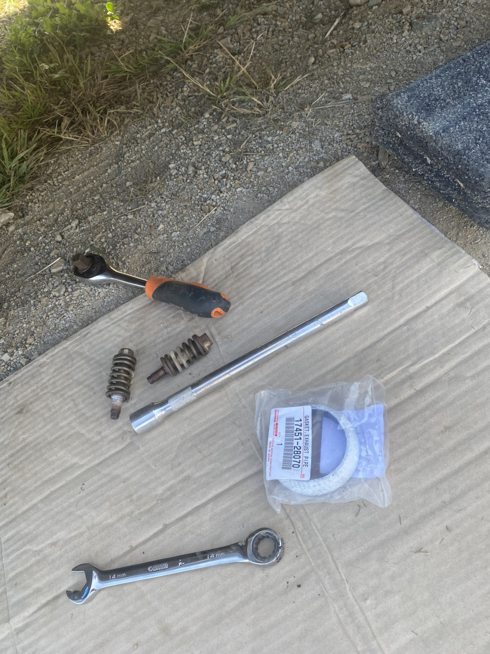 1745128070 Кольцо уплотнительное глушителя Masuma 60.7x77.1x15 TOYOTA ...