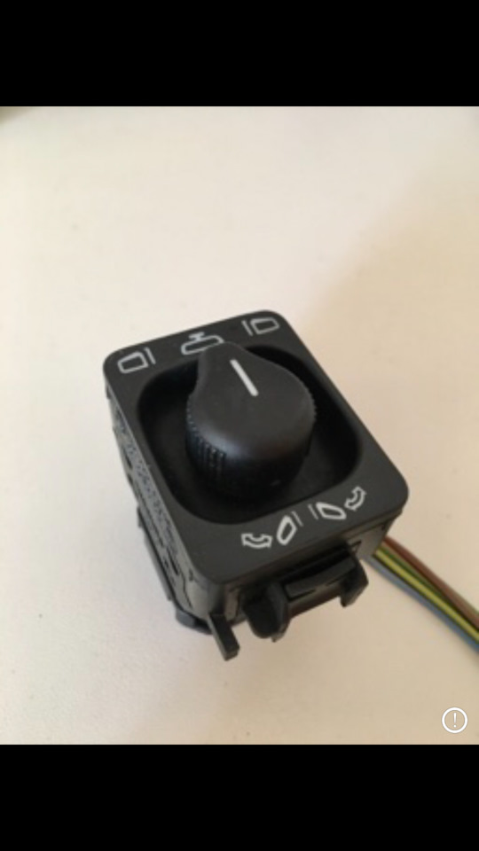 Джойстик регулировки зеркал W140 на Mercedes-Benz CL (W140), Mercedes ...