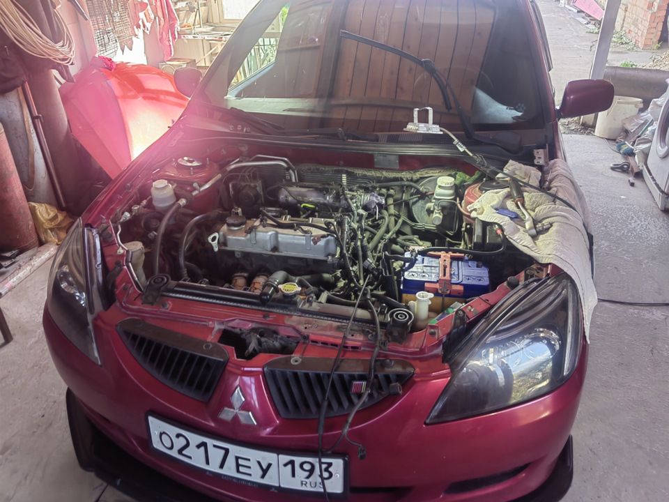 Капитальный ремонт двс 4g18 + 4g15 mpi лансер 9 — Mitsubishi Lancer IX, 1,5 л, 2005 года ...