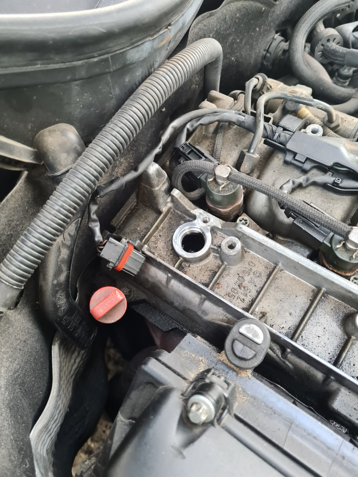 Ошибка синхронизации коленчатого вала и распредвала P1354 om612 ...