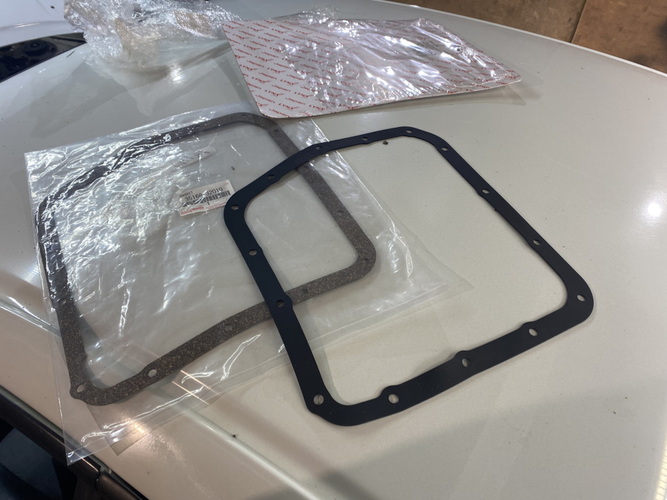 Замена масла АКПП (a140e) и в дифференциале. — Toyota Curren, 2 л, 1997 ...