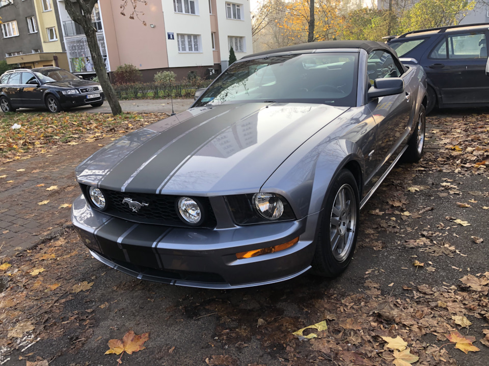 Осень наступает — Ford Mustang (5G), 4,6 л, 2006 года | просто так | DRIVE2