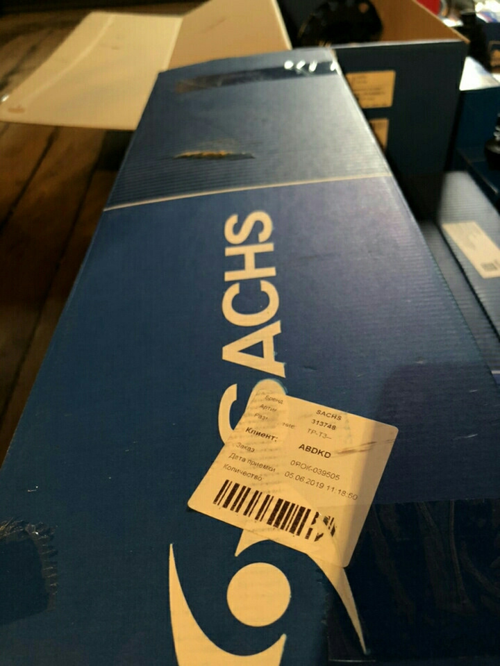 313748 Амортизатор (слева) для FORD, VOLVO SACHS | Запчасти на DRIVE2