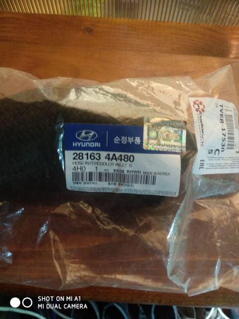 281634A480 ШЛАНГ СИСТЕМЫ ОХЛАЖДЕНИЯ KIA HYUNDAI | Запчасти на DRIVE2