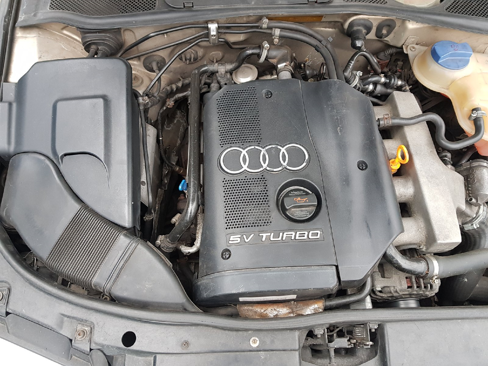 ПЛАСТИК МОТОРА — Audi A4 Avant (B5), 1,8 л, 2000 года | запчасти | DRIVE2