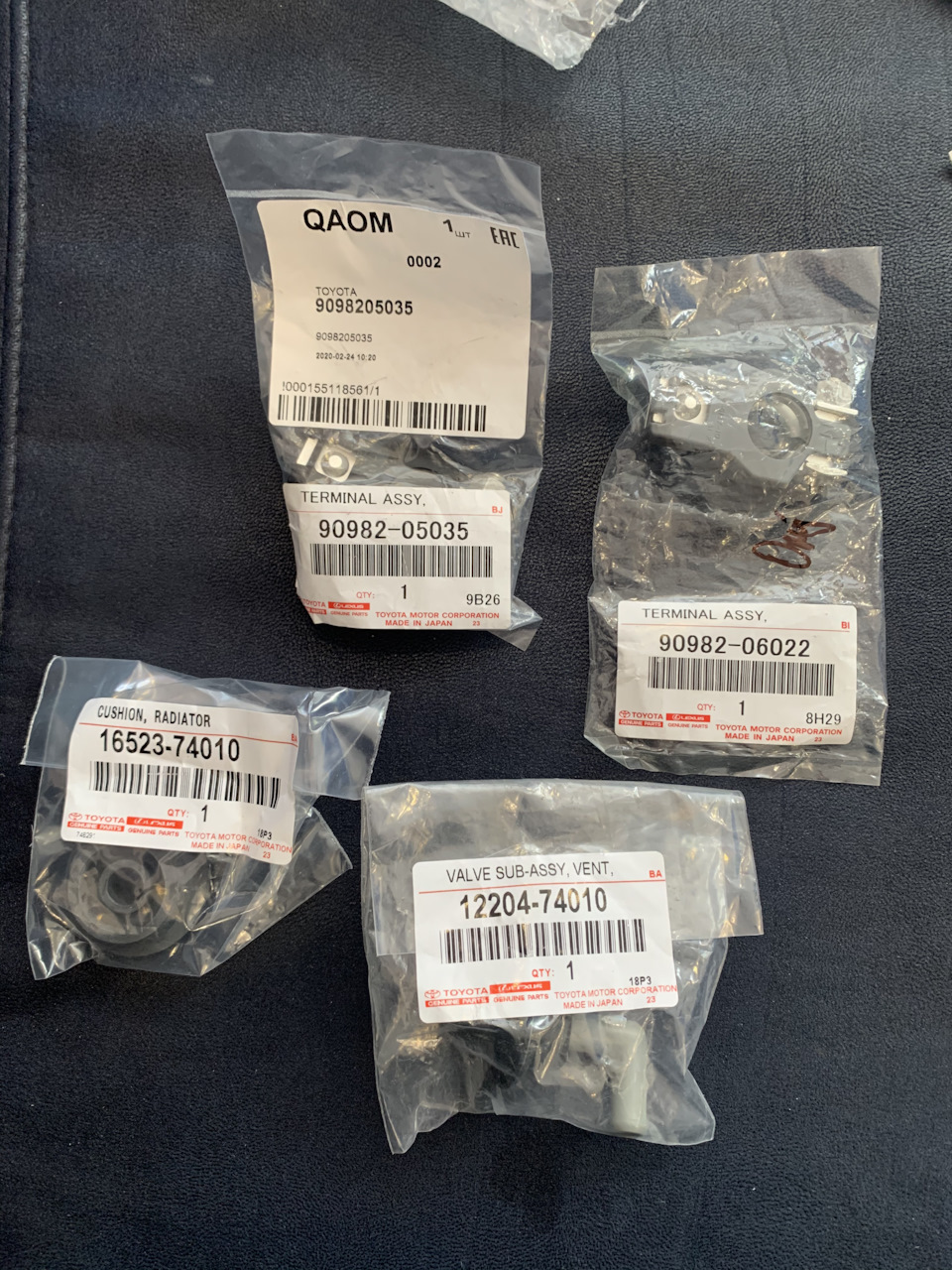 9098205035 Клемма аккумулятора плюсовая TOYOTA LEXUS | Запчасти на DRIVE2