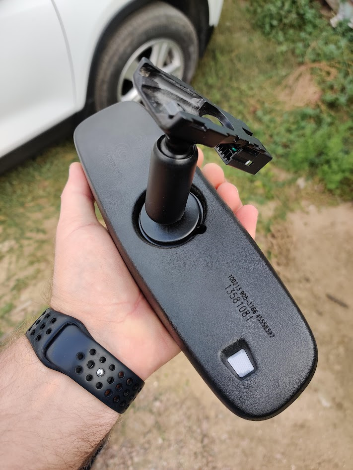 Подогрев зеркал и автозатемнение салонного зеркала TRAX схемы ...