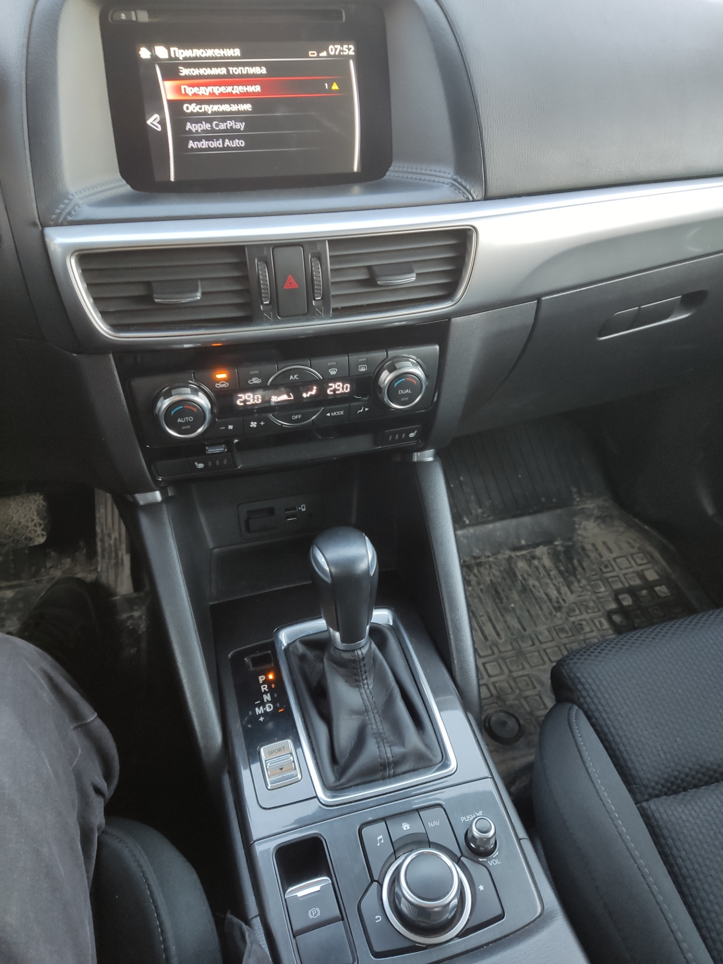Android Auto в машину. — Mazda CX-5 (1G), 2,5 л, 2016 года | аксессуары ...